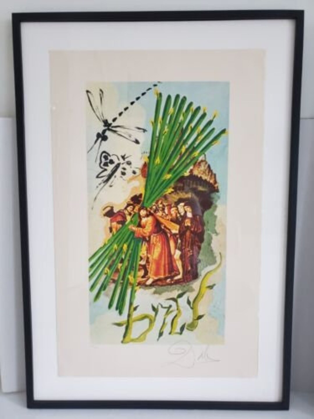 Dali ' Ten of Staves' Tarot Cards Lithograph Signed W/ COA - Etsy