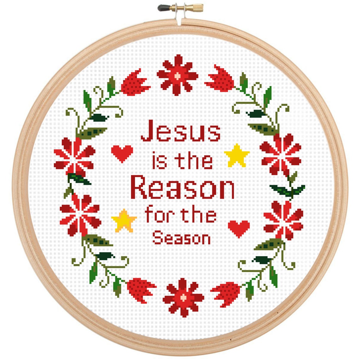 Christmas Cross Stitch Pattern DIY Craft Christian Gifts - Etsy