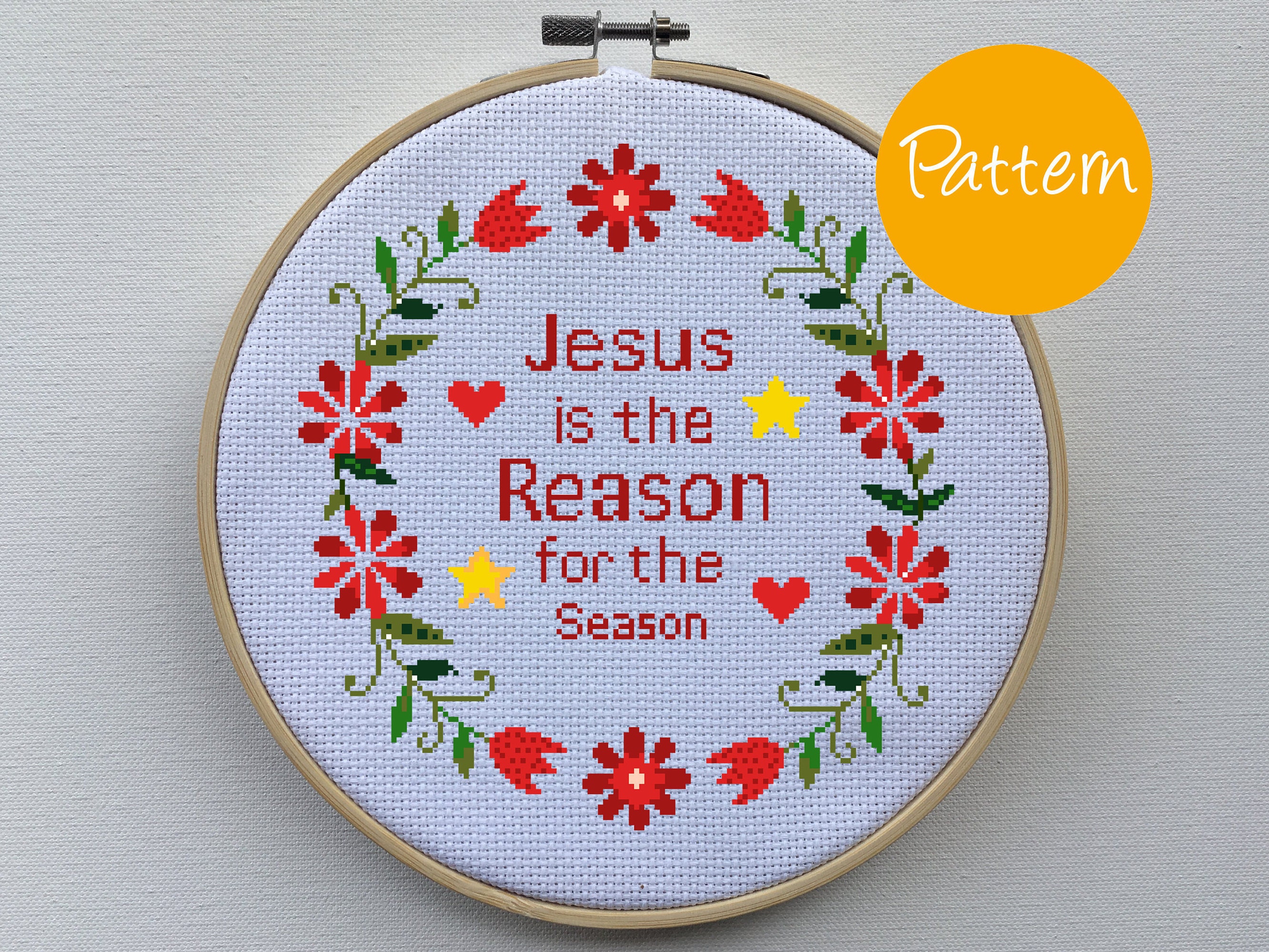Christmas Cross Stitch Pattern DIY Craft Christian Gifts - Etsy