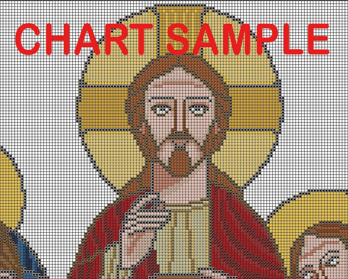 The Last Supper - Colored Cross Stitch Pattern - Etsy
