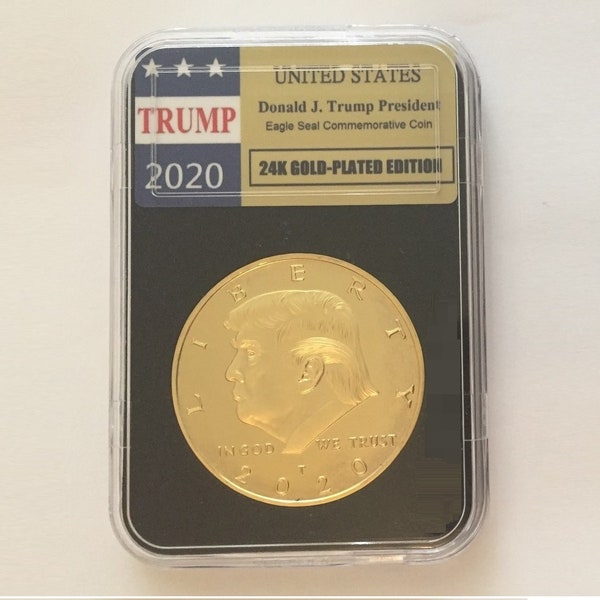 Trump Gold Coin - Etsy