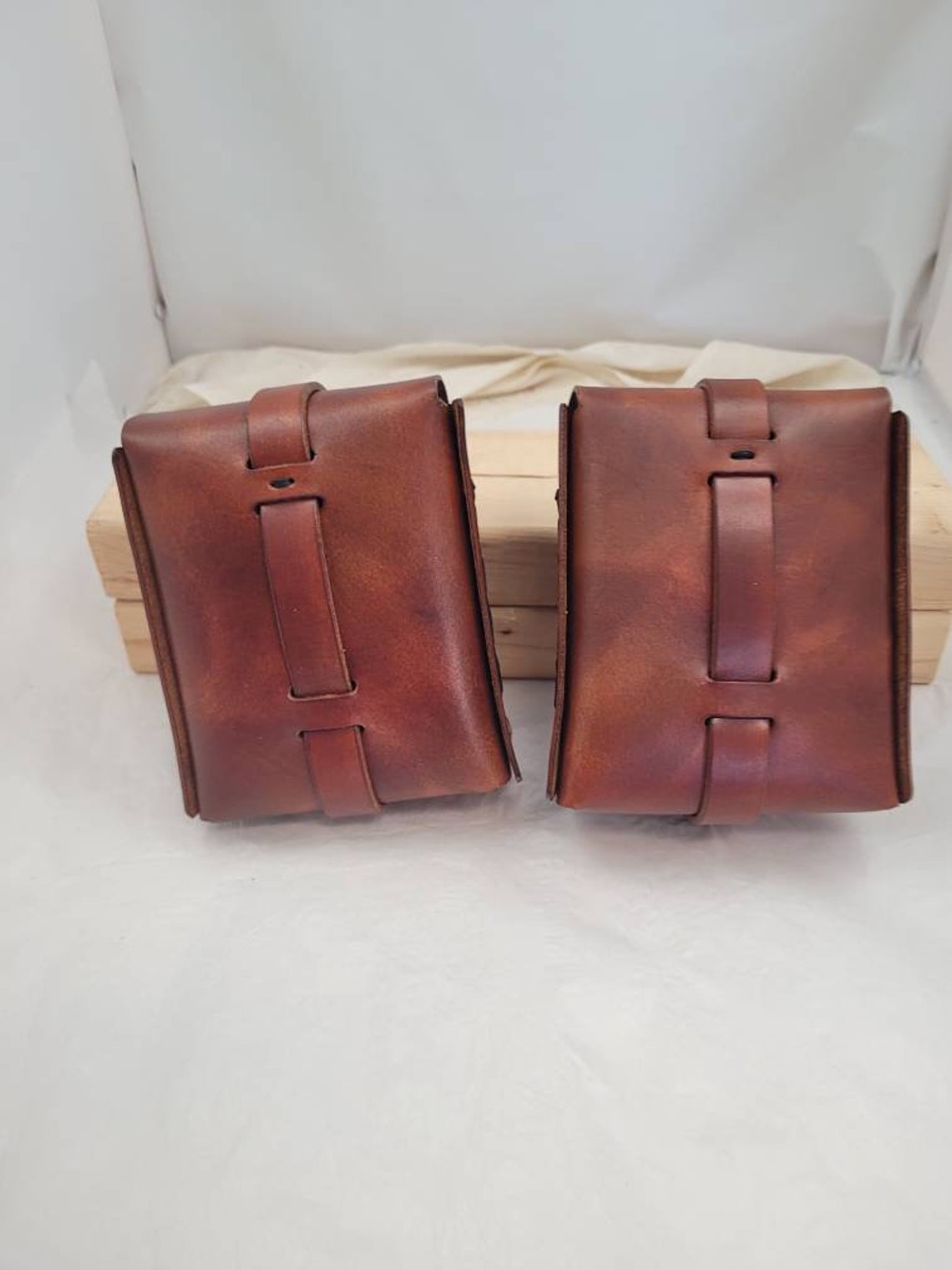 Leather Belt Pouch one Ammo Pouch Hunting Hiking - Etsy