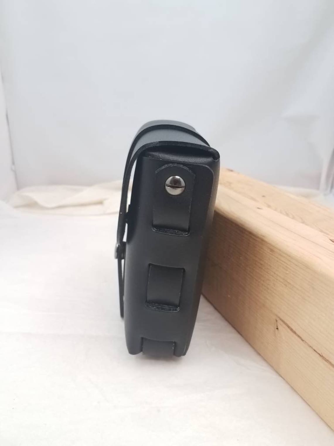 Black Leather Belt Pouch (one) - Etsy