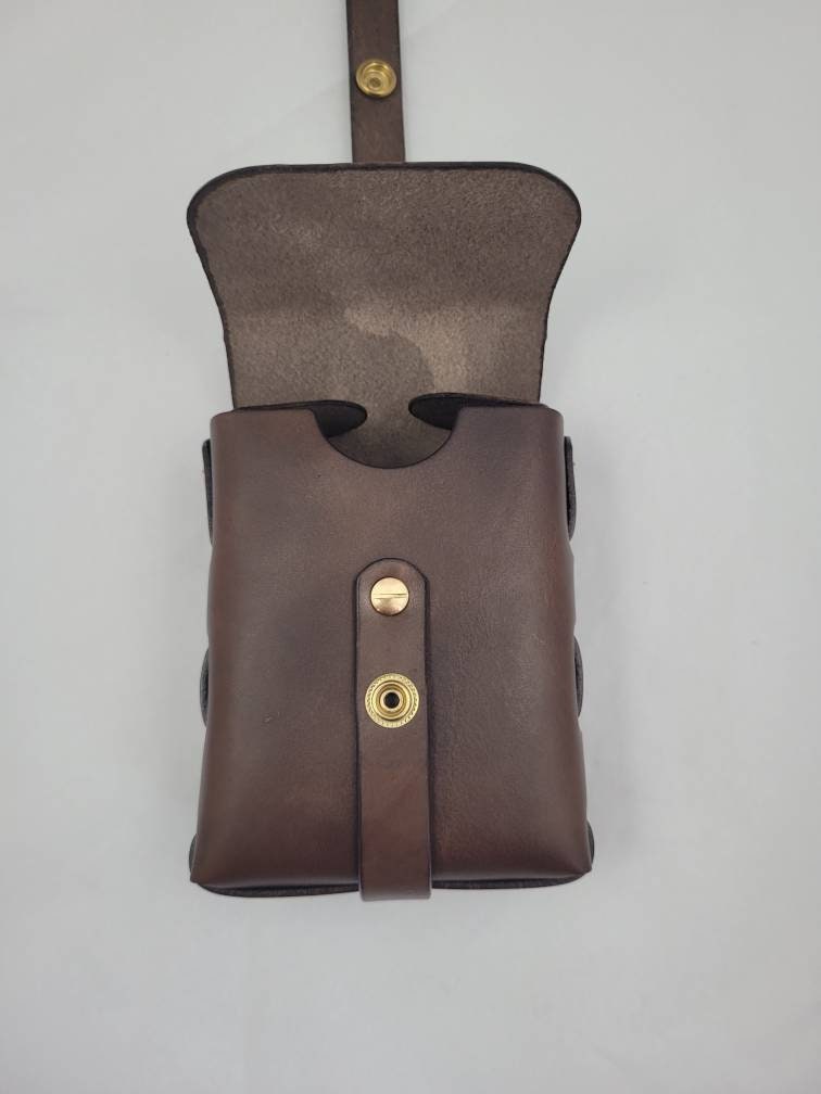 Leather Magazine Pouch | Etsy