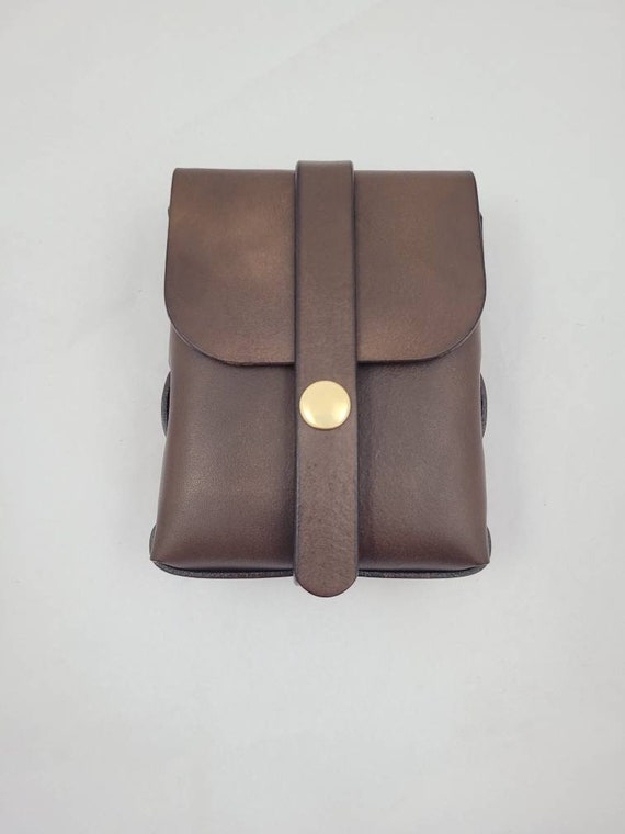 Leather Magazine Pouch | Etsy