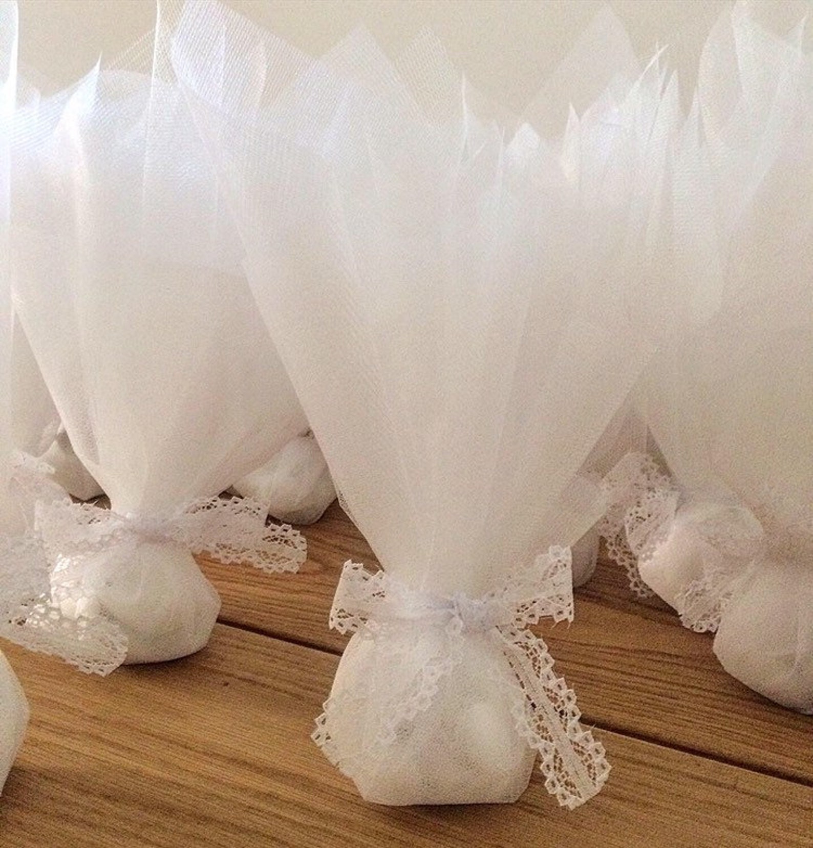 20PCS Lace Ribbon Wedding Favor Wedding Gift Bag Lace Bow - Etsy