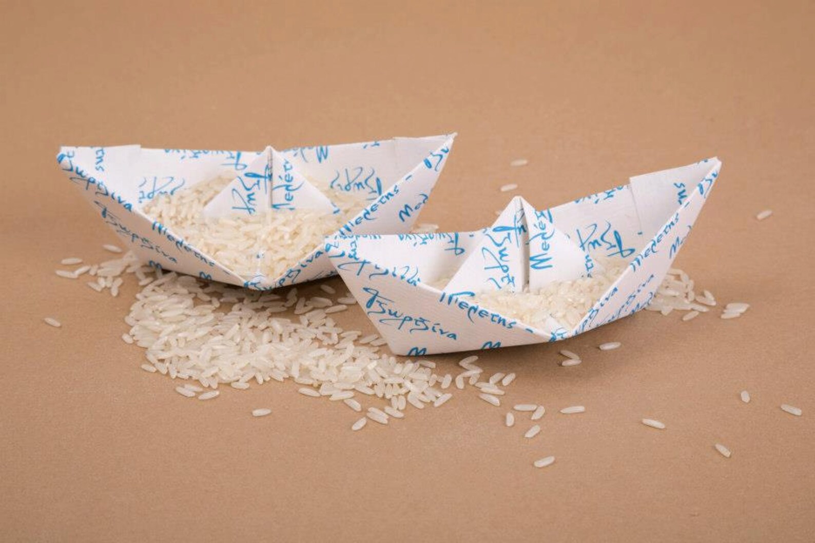 25pcs Wedding Rice Paper Boats Wedding Rice Confetti Holders - Etsy