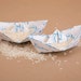 25pcs Wedding Rice Paper Boats, Wedding Rice Confetti Holders Rice ...