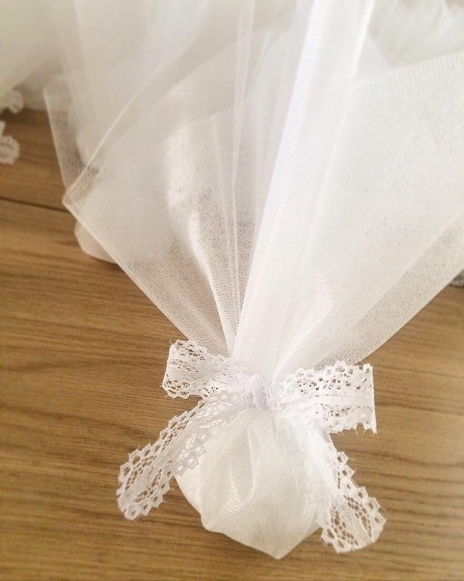 20PCS Lace Ribbon Wedding Favor Wedding Gift Bag Lace Bow - Etsy