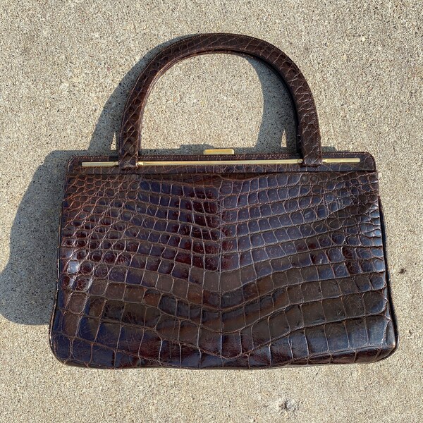 Alligator Purse - Etsy