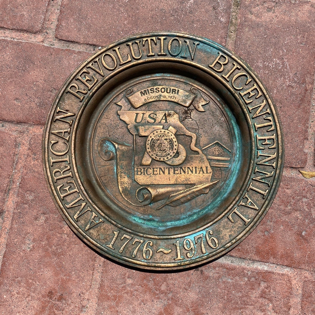 American Revolution Bicentennial Plaque Made for Missouri by Larry ...