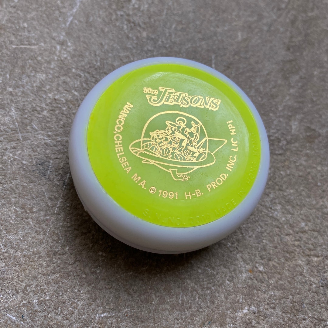 The Jetsons 1991 NANCO Neon Yellow Yo-yo - Etsy