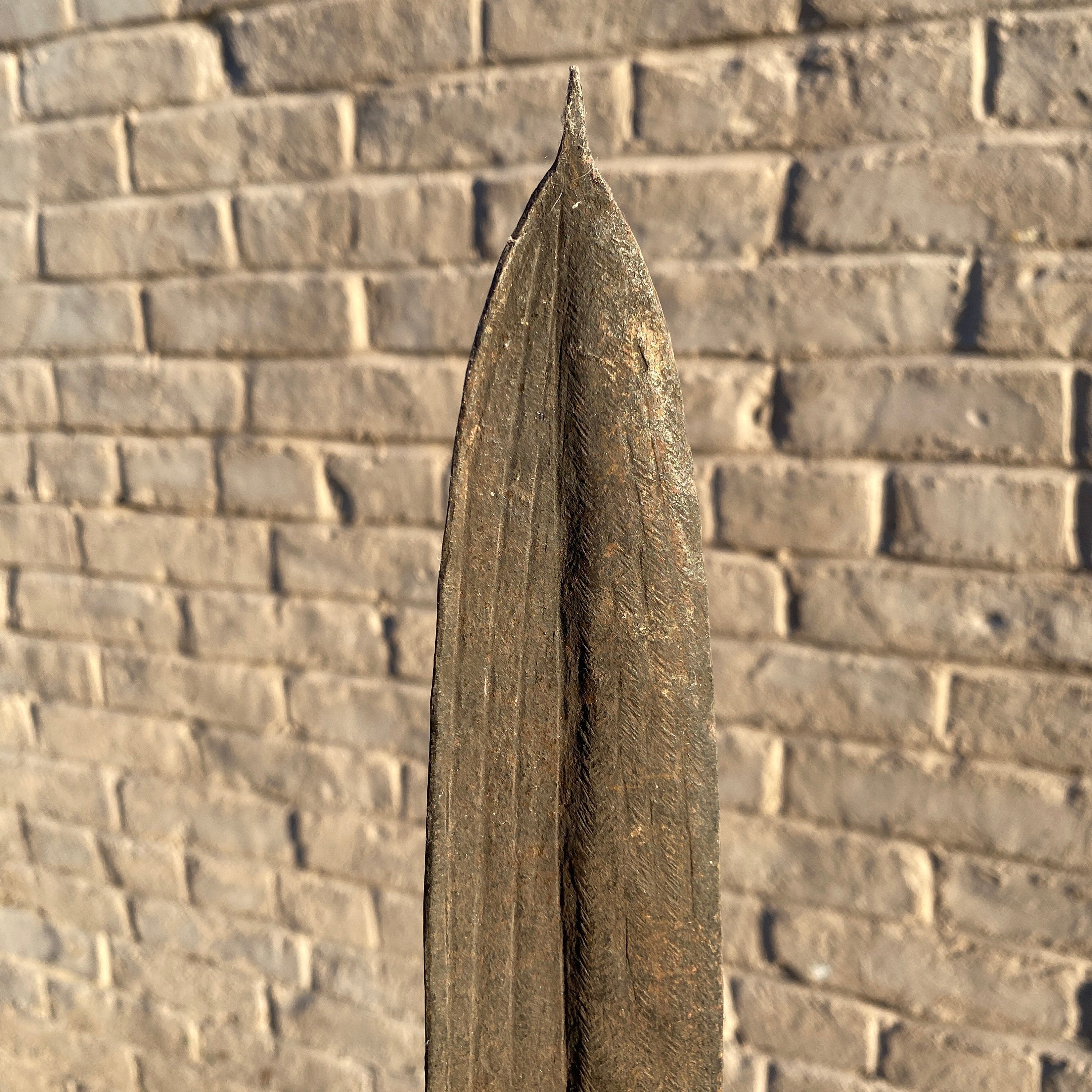 Antique African Topoke Sword Currency on Wood Base - Etsy