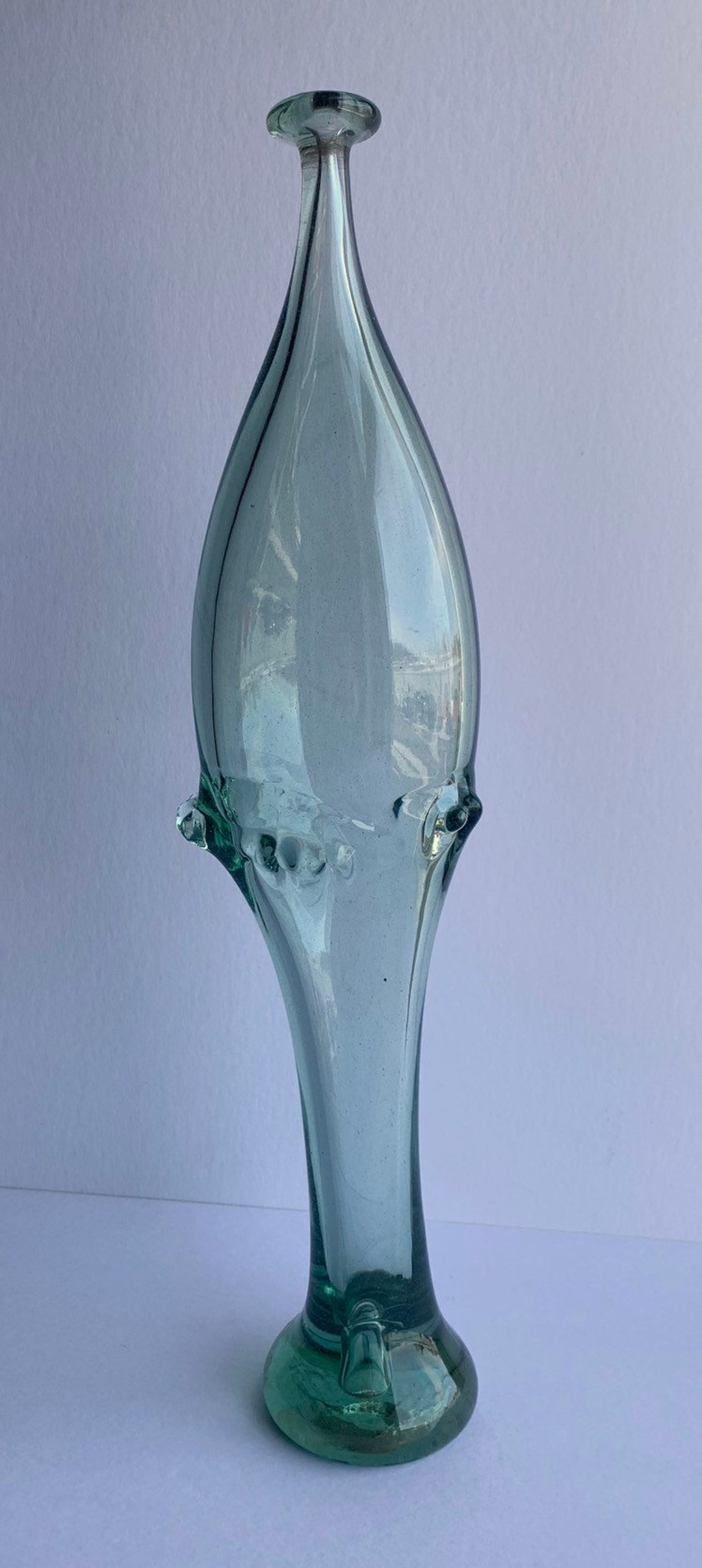 James M Wayne Free-blown Glass Sculpture Museum Piece 1966 - Etsy