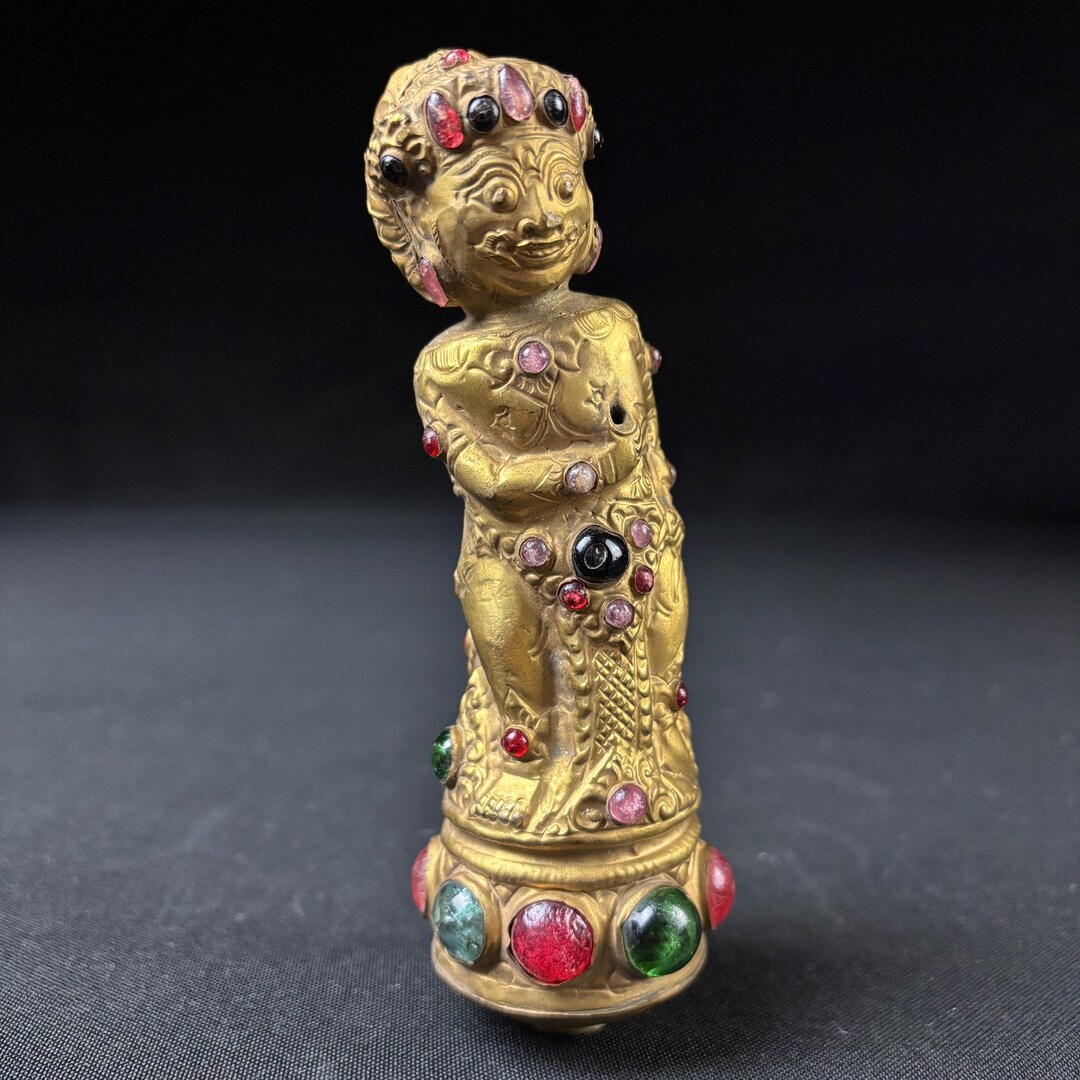 Vintage Bali Wedding Kris Keris Hilt Batara Bayu Hand Made Oriental ...