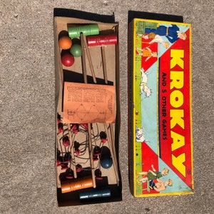 Vintage Krokay and 5 Other Transogram Company Inc. in Original Box - Etsy