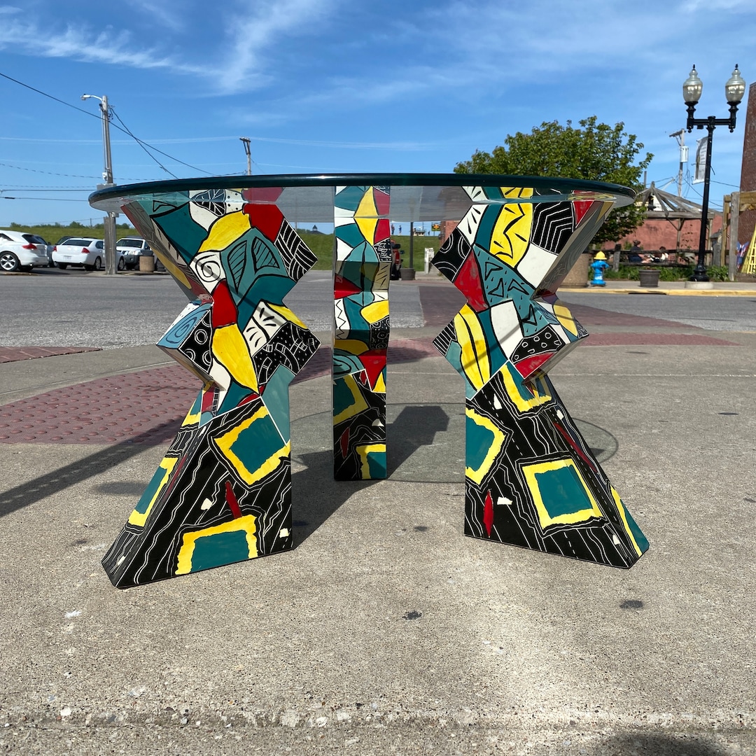 Marilee Hall Studio Pottery Coffee Table 1991 - Etsy