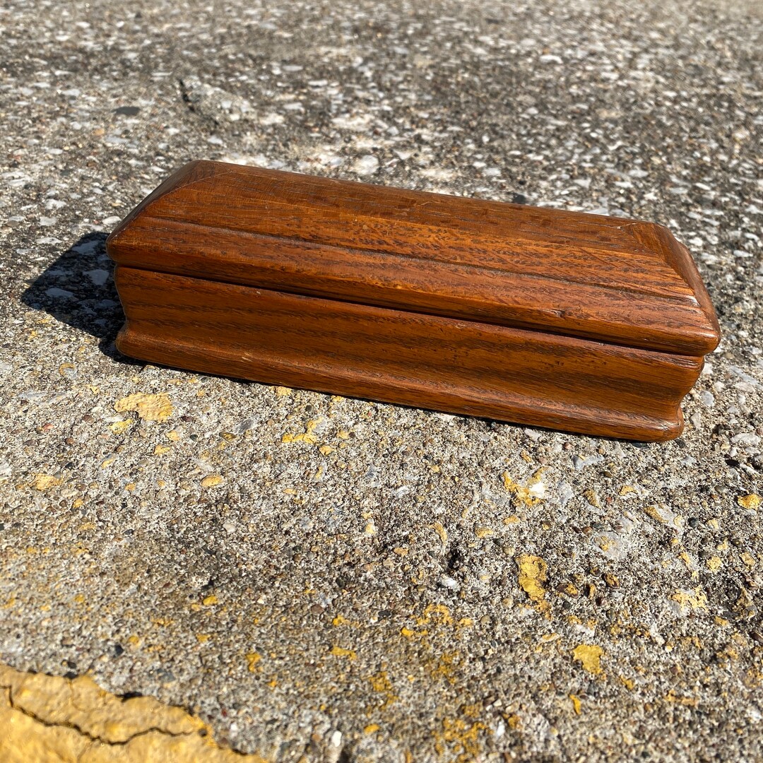 Antique Salesman Sample Oak Funeral Casket Coffin - Etsy