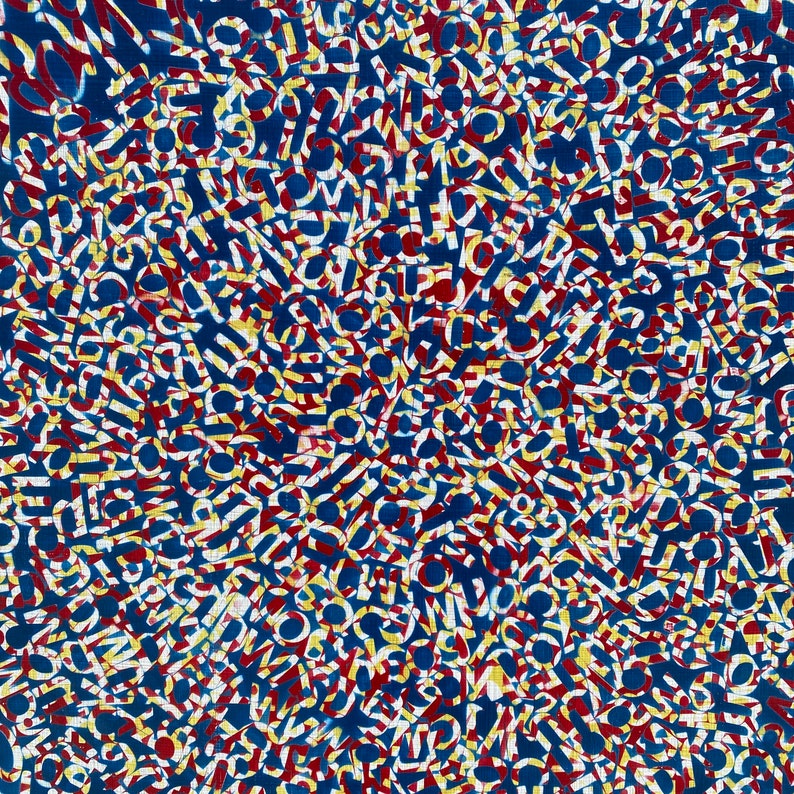 Memphis Modern Street Art Graffiti Spray Paint Vortex Painting - Etsy