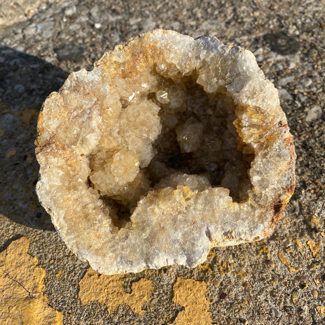 Mississippi River Valley Geode Found Near Hannibal Missouri - Etsy