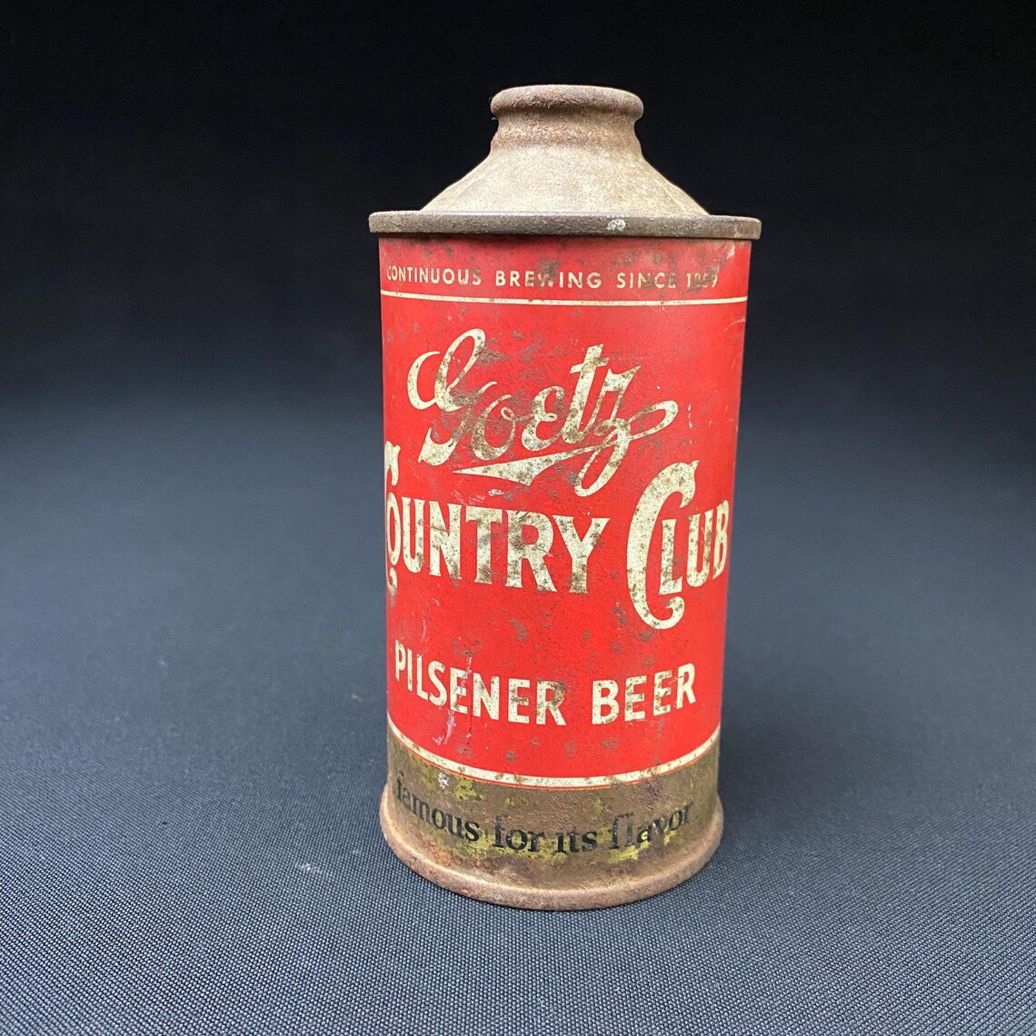 1930s Cone Top Goetz County Club Beer Can St. Joseph, Missouri EMPTY - Etsy