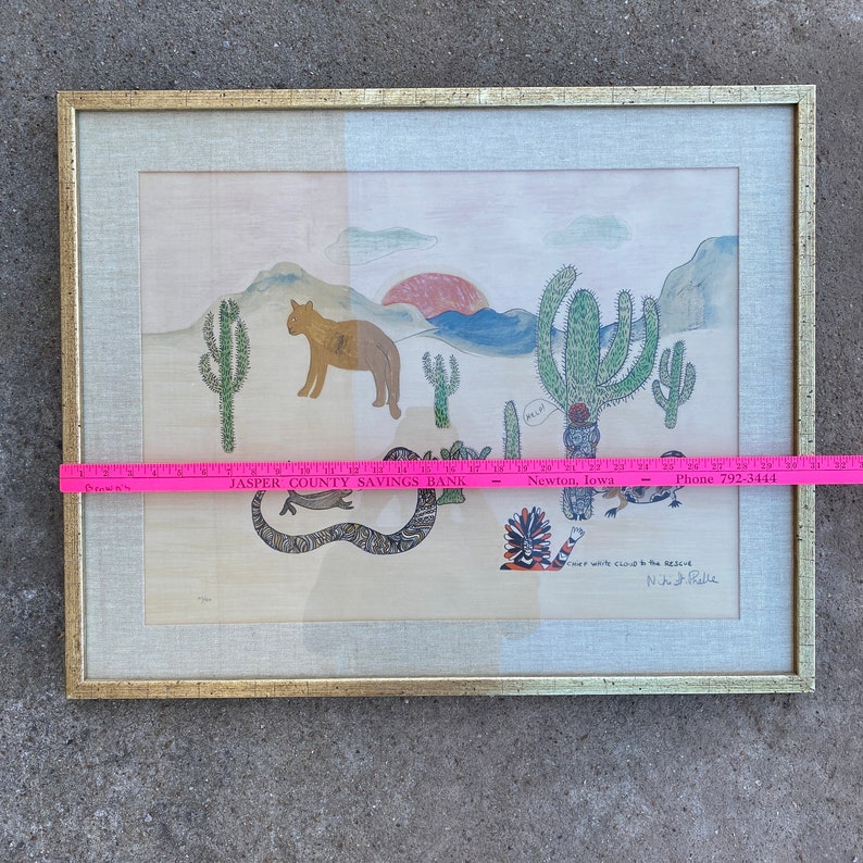 Niki De Saint Phalle Chief White Cloud to the Rescue 1976 Color ...