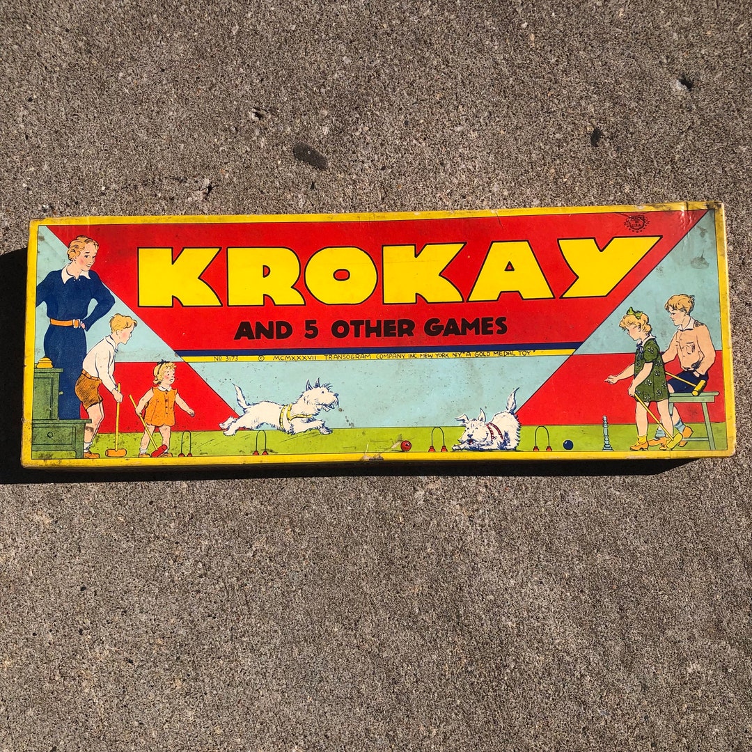 Vintage Krokay and 5 Other Transogram Company Inc. in Original Box - Etsy