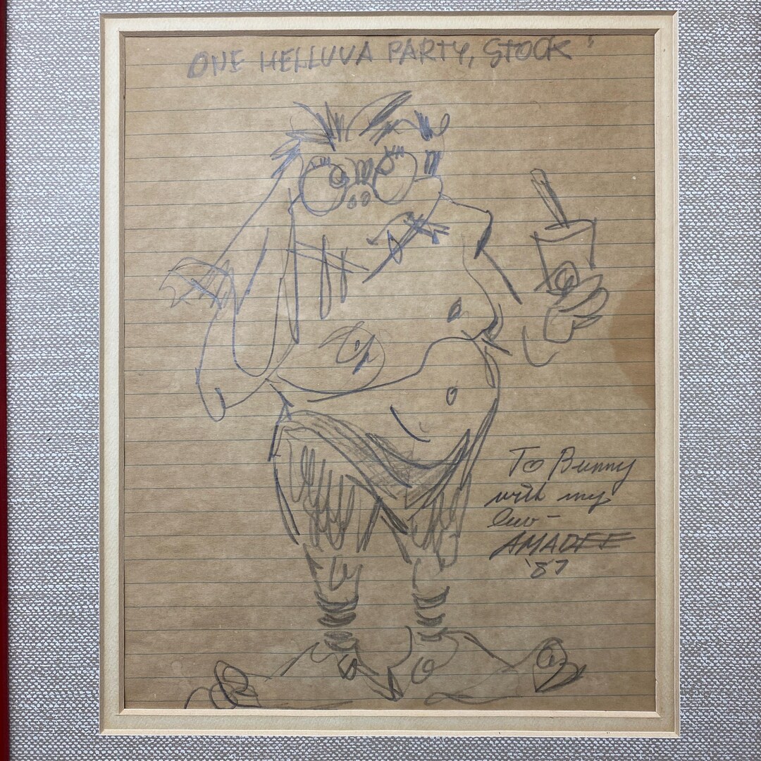 Original St. Louis Weatherbird Drawing by Adamee Wohlschlaeger 1987 - Etsy
