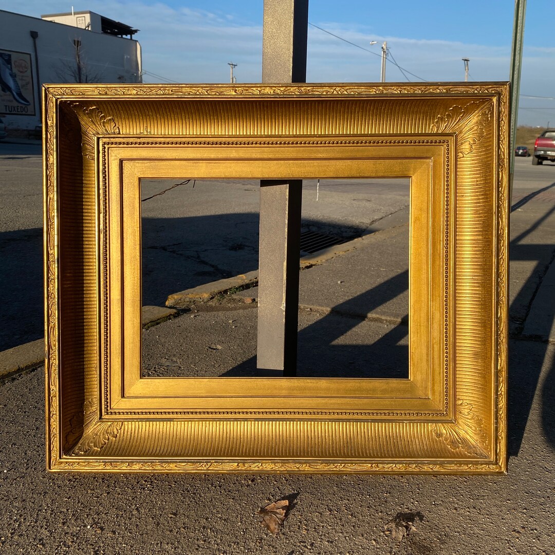 Amazing 19th Century French Fluted Cove Gilt Frame - Etsy