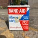 Vintage Metal Band-aid Brand Bandage Tin Lid With Hinge - Etsy