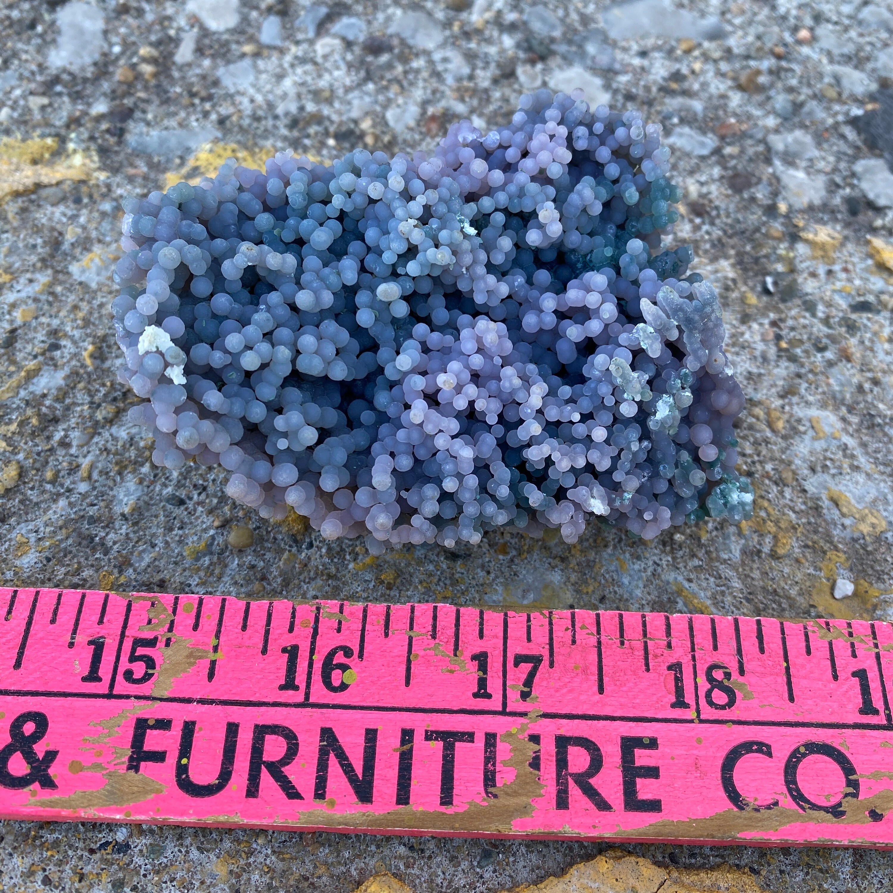 Beautiful Grape Agate Cluster Specimen With Purple and Green Botryoidal ...