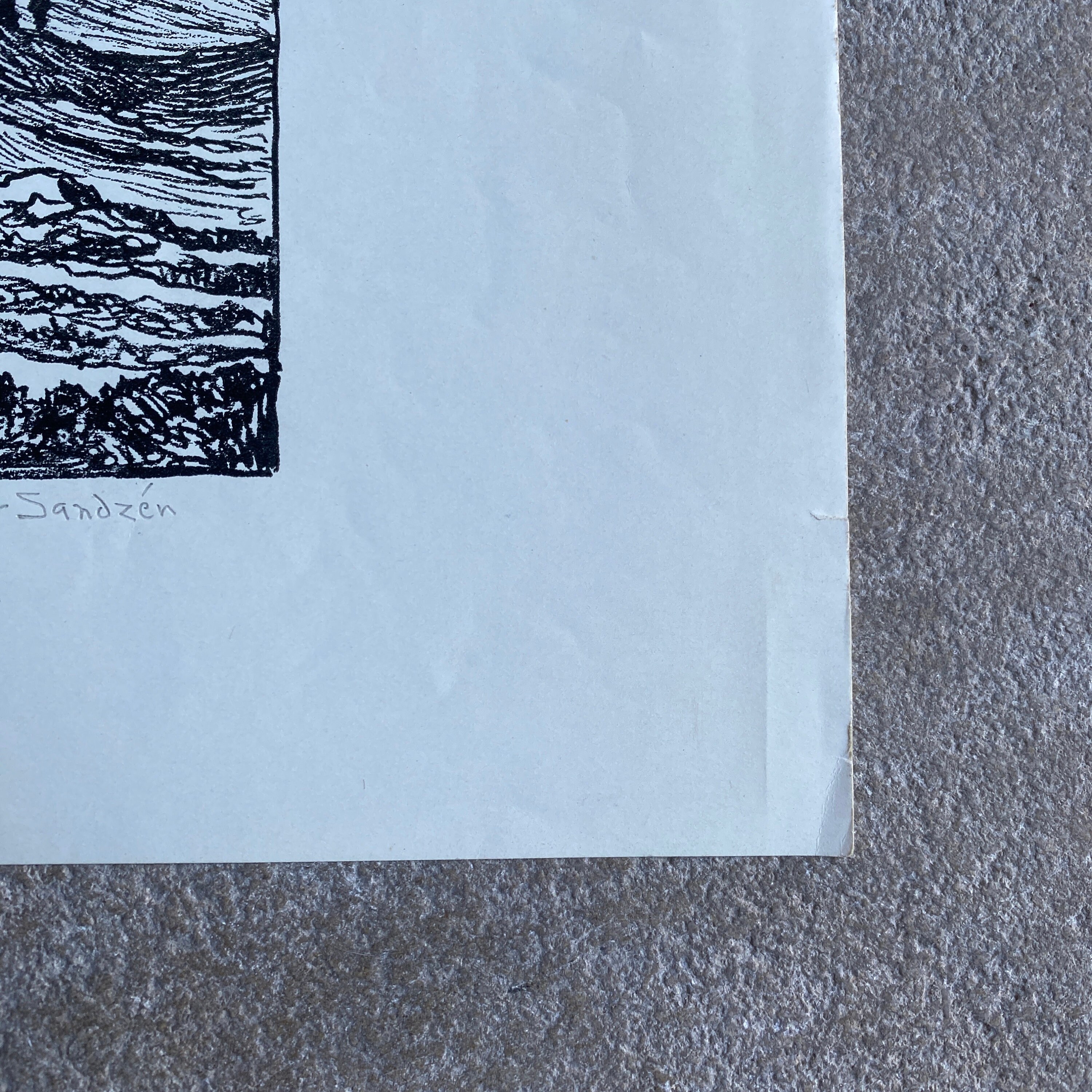 Original Birger Sandzen “home of a Pioneer” Lithograph - Etsy