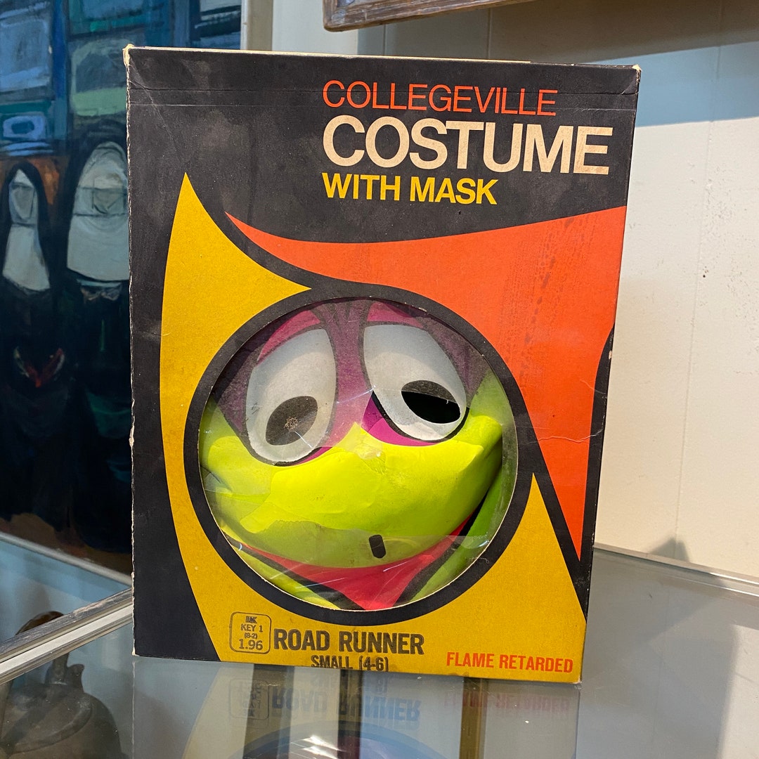 Vintage Beep Beep the Road Runner Collegeville Costume in Original Box ...