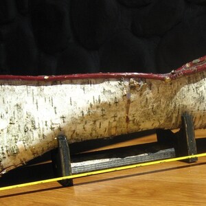 Natural Birch Bark Mini Canoe Display Stand - Etsy
