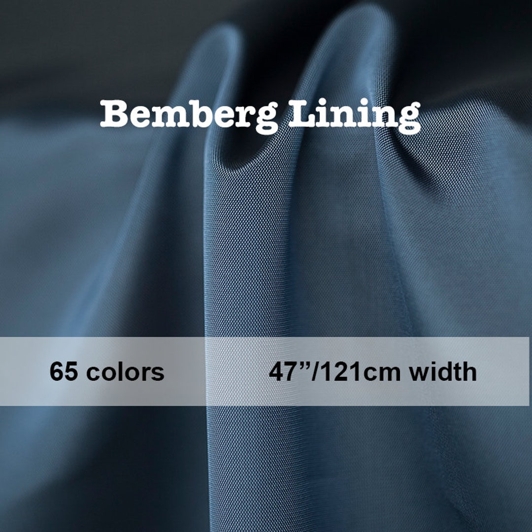 65 Colors Cupro Bemberg Fabric for Fashion Lining 1/2 Meter - Etsy UK