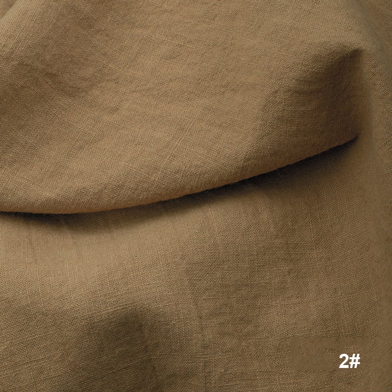 10 Colors Heavy Ramie Blend Fabric Solid Ramie Tencel for | Etsy