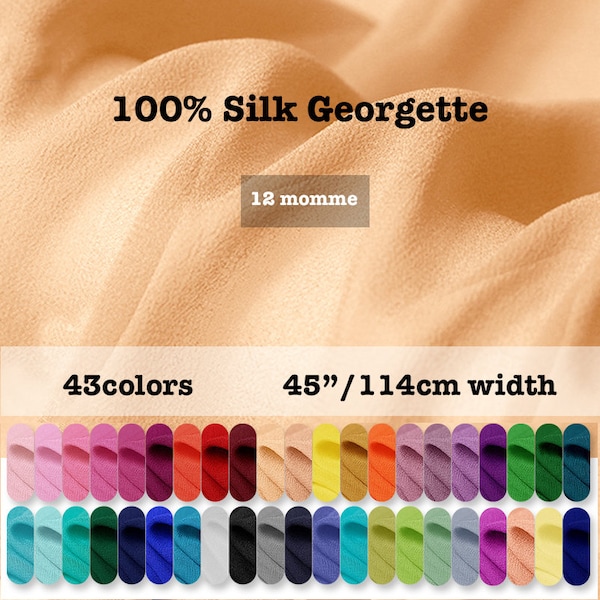Georgette Fabric - Etsy