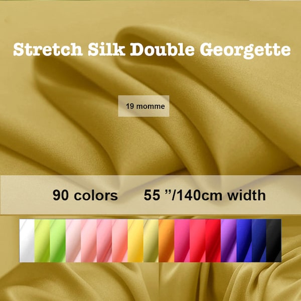 Georgette Fabric - Etsy