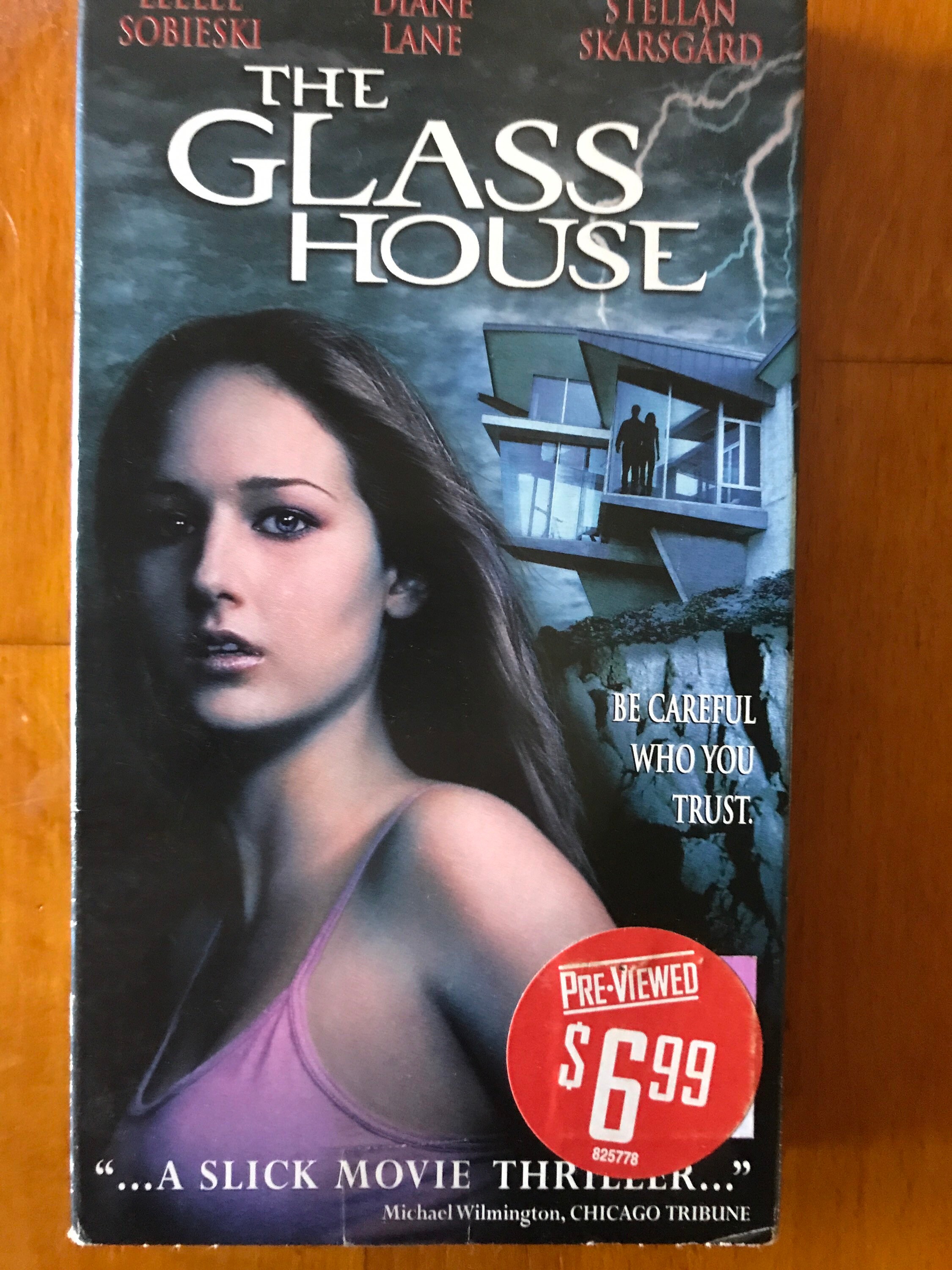 The Glass House VHS 2001 Blockbuster Video Rental - Etsy