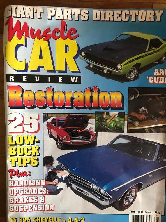 Muscle Car Review Magazine May 1992 | Etsy