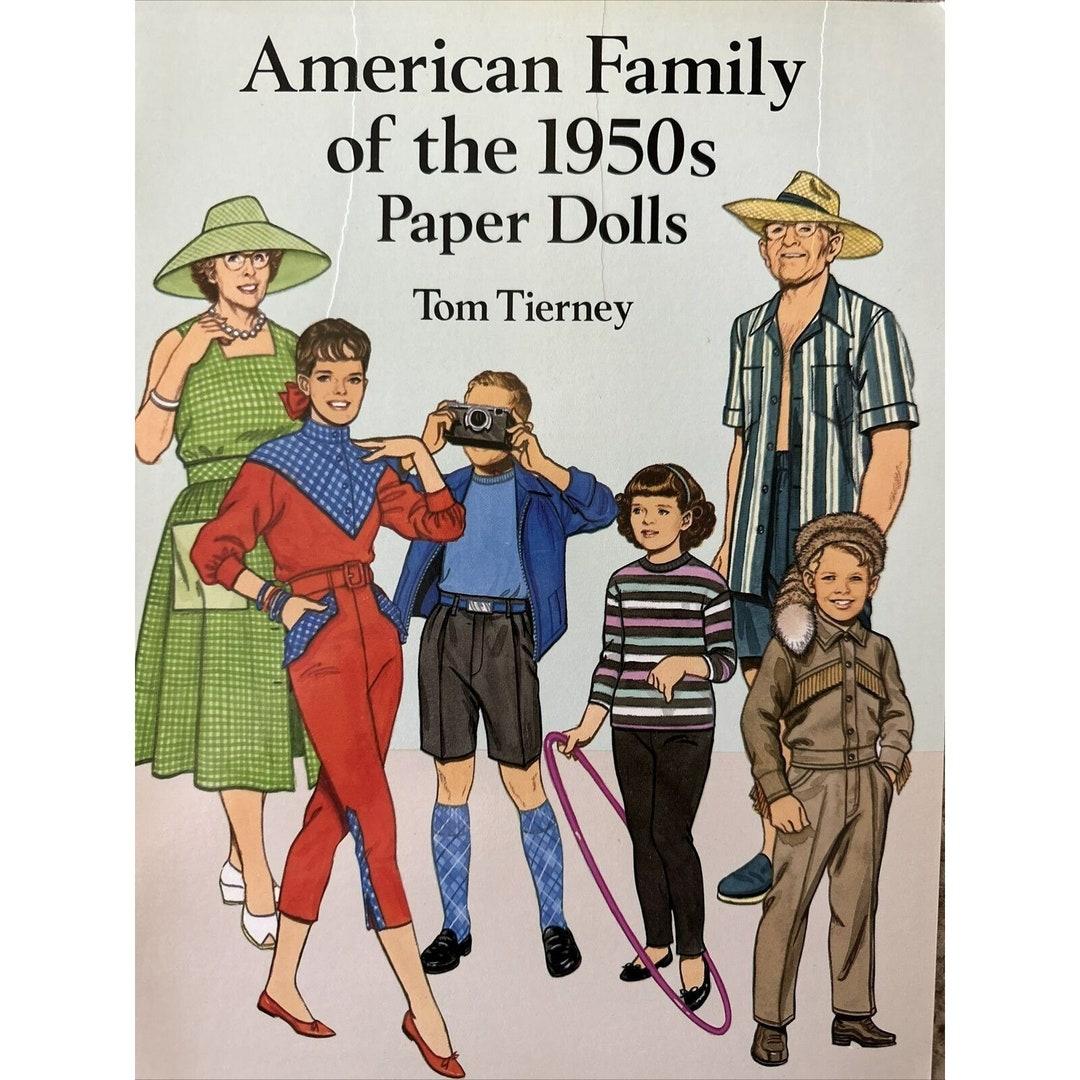Dover Paper Dolls Ser.: American Family of the 1950s Paper Dolls by Tom ...