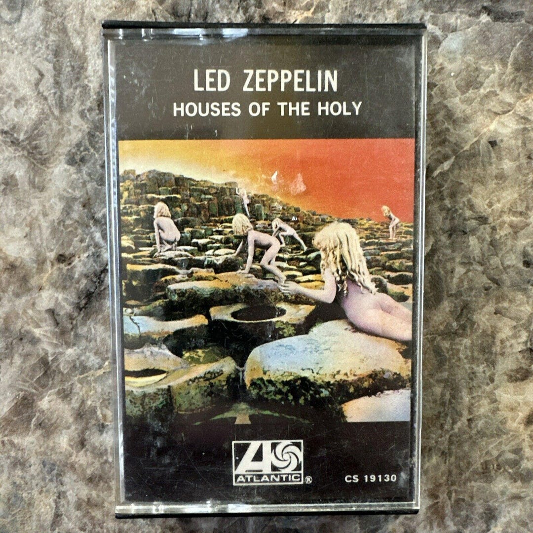 Houses of the Holy [remaster] by Led Zeppelin (cassette, Jul-1994 ...