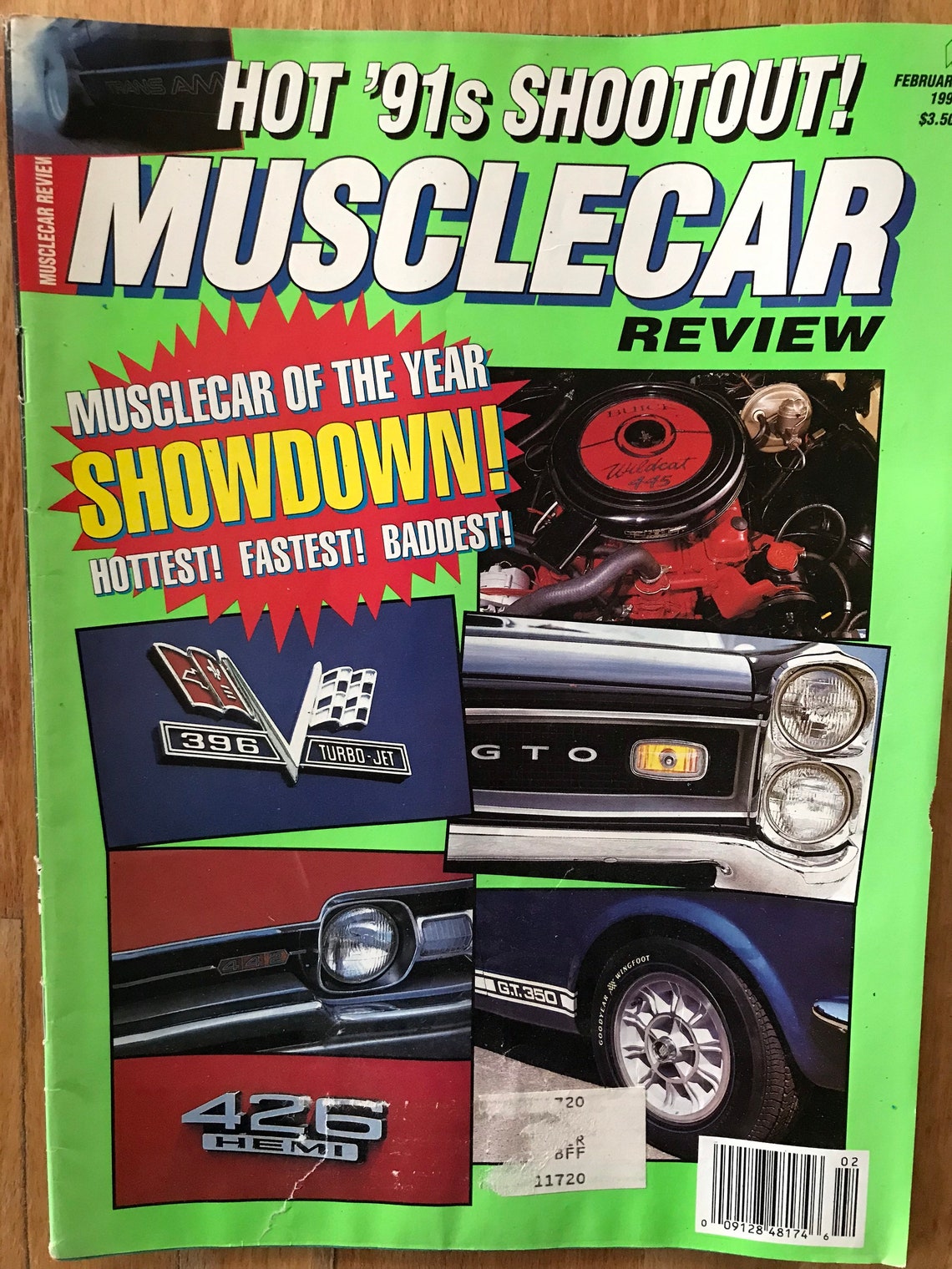 Muscle Car Review Magazine February 1991 - Etsy