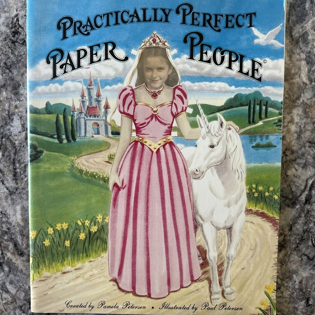 Practically Perfect Paper People Paper Doll Book 1984 - Etsy