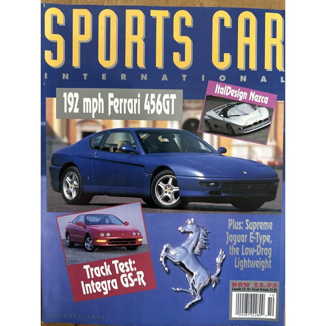 Sports Car International Magazine October 1993 - Etsy