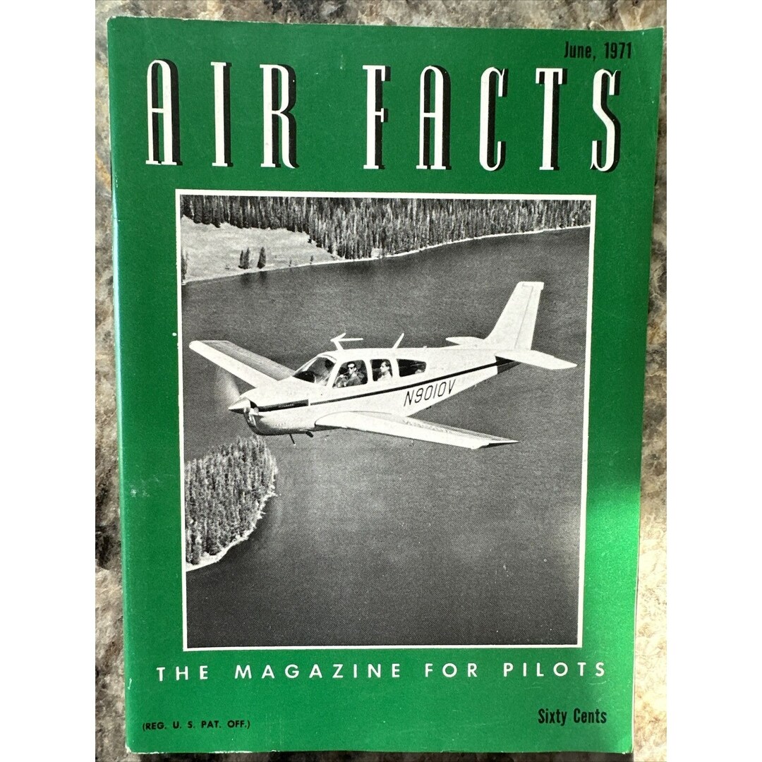 Air Facts Magazine June 1971 - Etsy