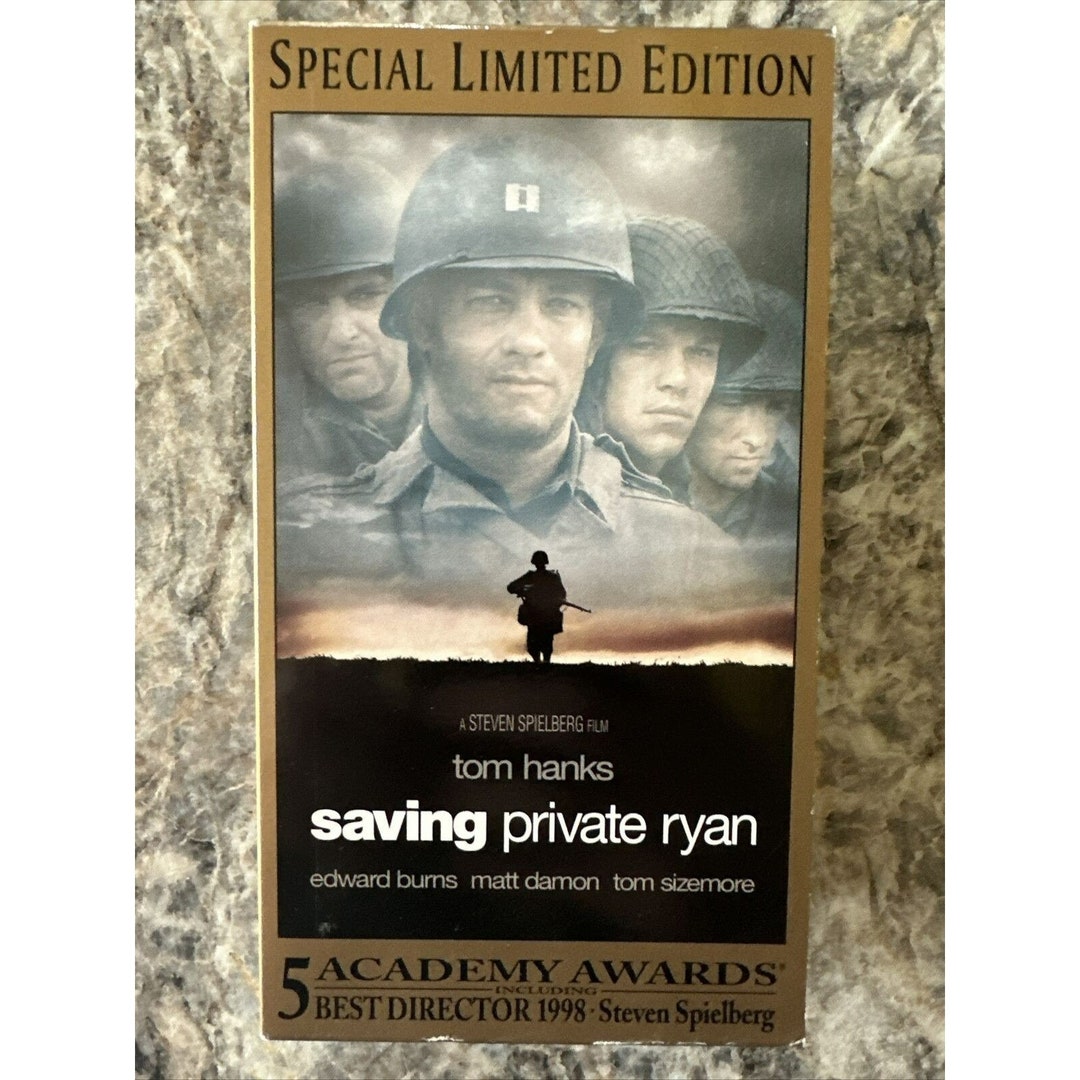 Saving Private Ryan (VHS, 2000, 2-tape Set, Special Limited Edition) - Etsy
