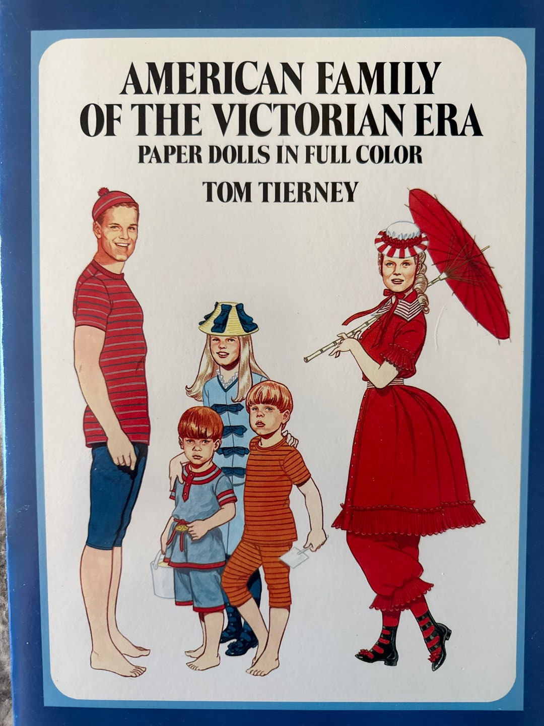 American Family of the Victorian Era Paper Doll Book 1986 - Etsy
