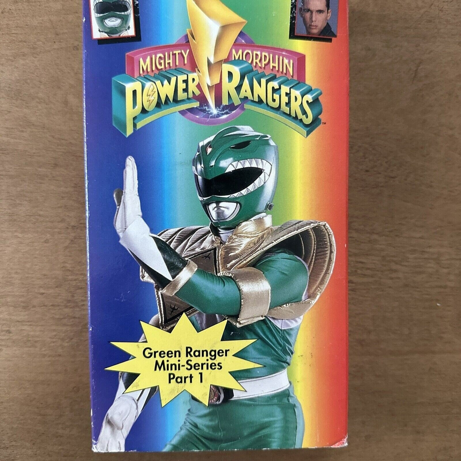 1994 Mighty Morphin Power Rangers Green Ranger Part 1 VHS Tape Movie - Etsy