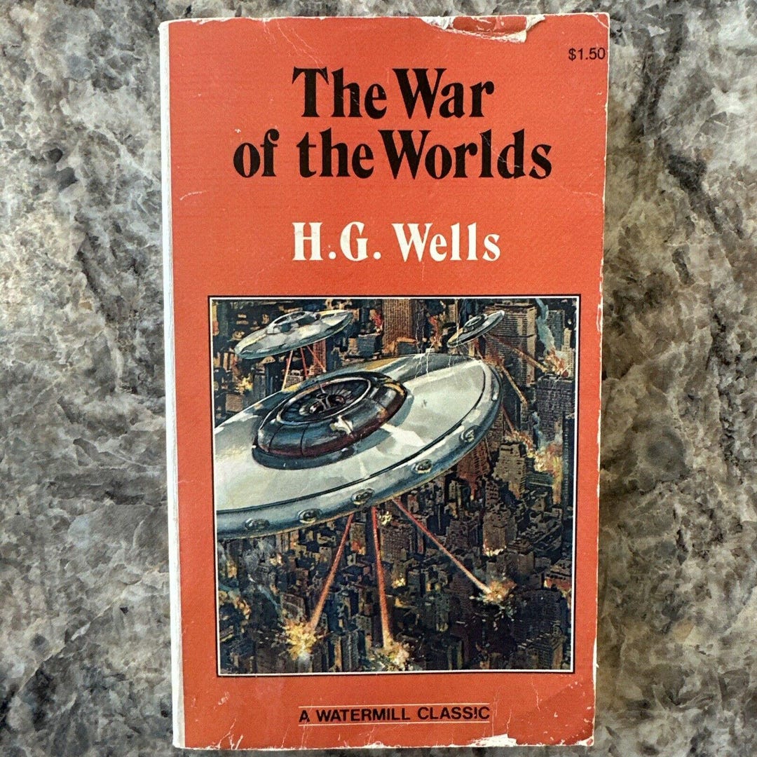 The War of the Worlds by H. G. Wells Vintage 1980 Paperback Watermill ...